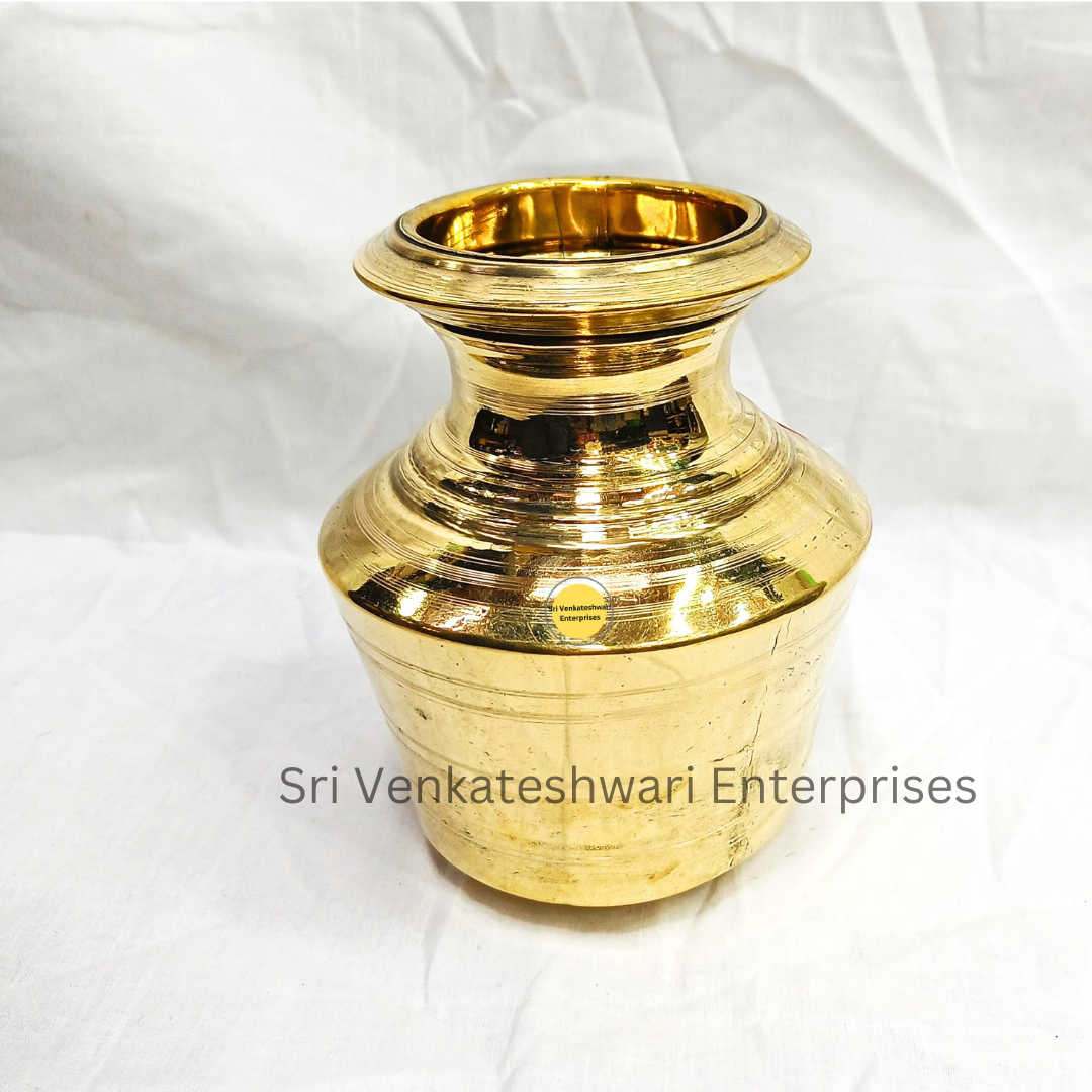 Brass Plain Kalasam Kudam For Pooja – sri venkateshwari enterprises